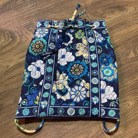 Vera Bradley | Bags | Vera Bradley Mod Floral Stringbackpack Retro Boho ...